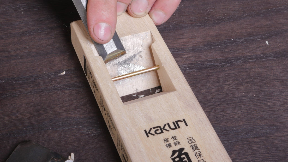 Seating a Japanese Plane Blade (including printable PDF instructions ...