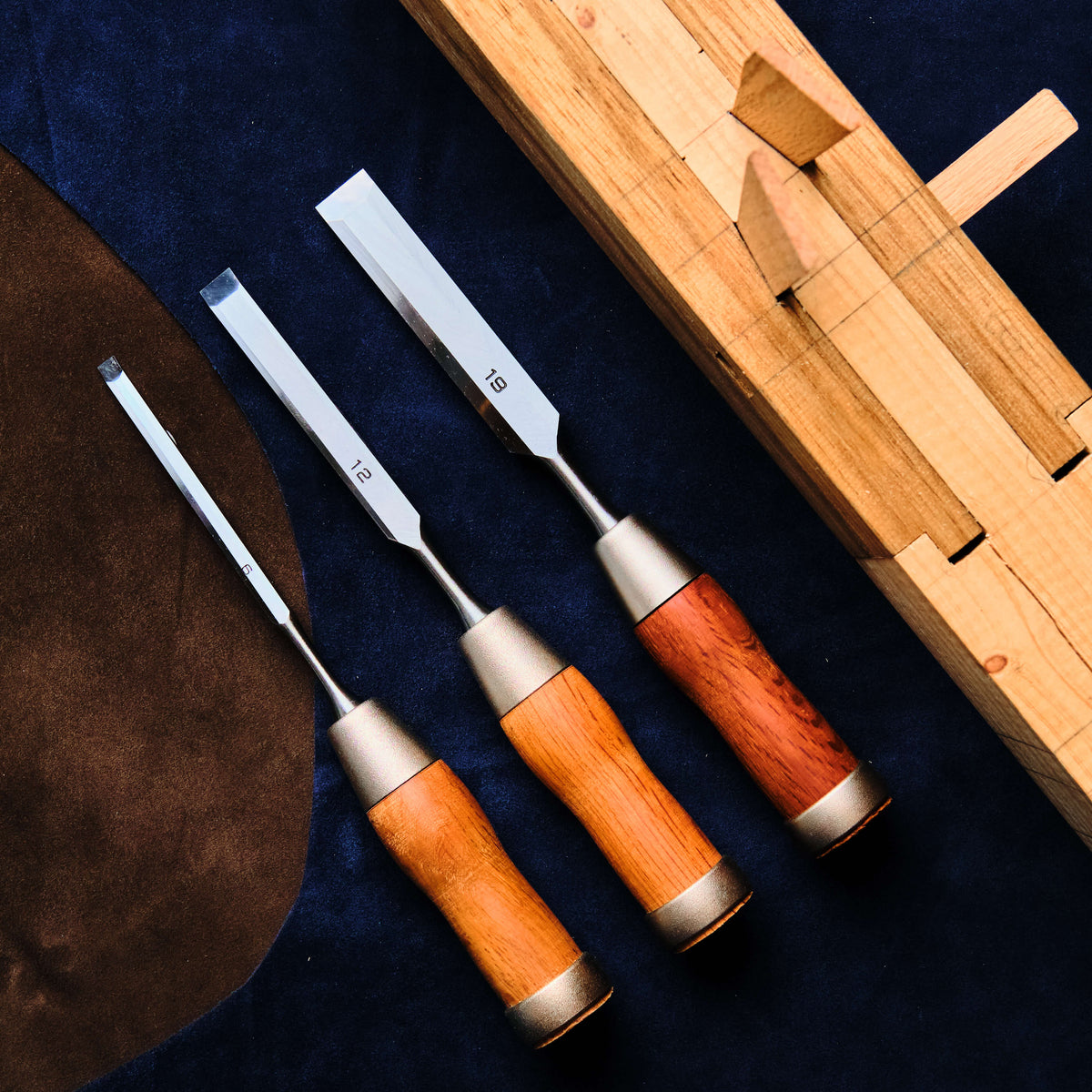 Hybrid Chisel Set - 3 Pieces – Japanese Tools Australia