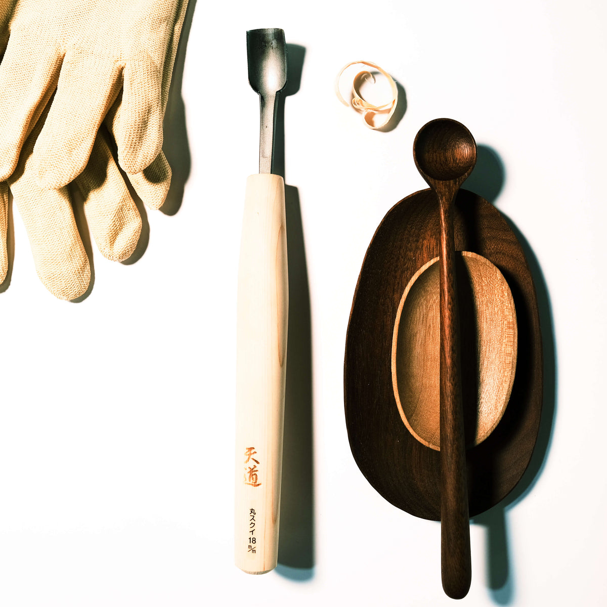 Short-Head Spoon Bowl Gouge - 18mm – Japanese Tools Australia