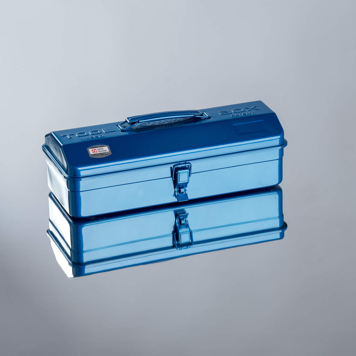 TOYO Camber-top Toolbox Y-350 B (Blue) – Japanese Tools Australia