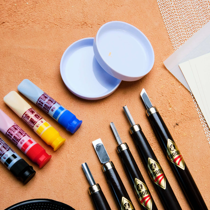 Woodblock Printing Set - Just the Basics – Japanese Tools Australia
