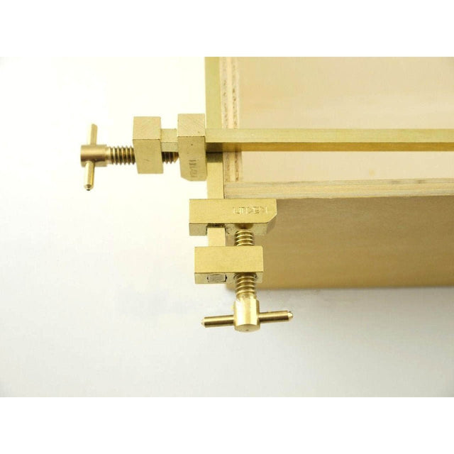 Japanese Hatagane Clamp - 300mm Solid Brass – Japanese Tools Australia