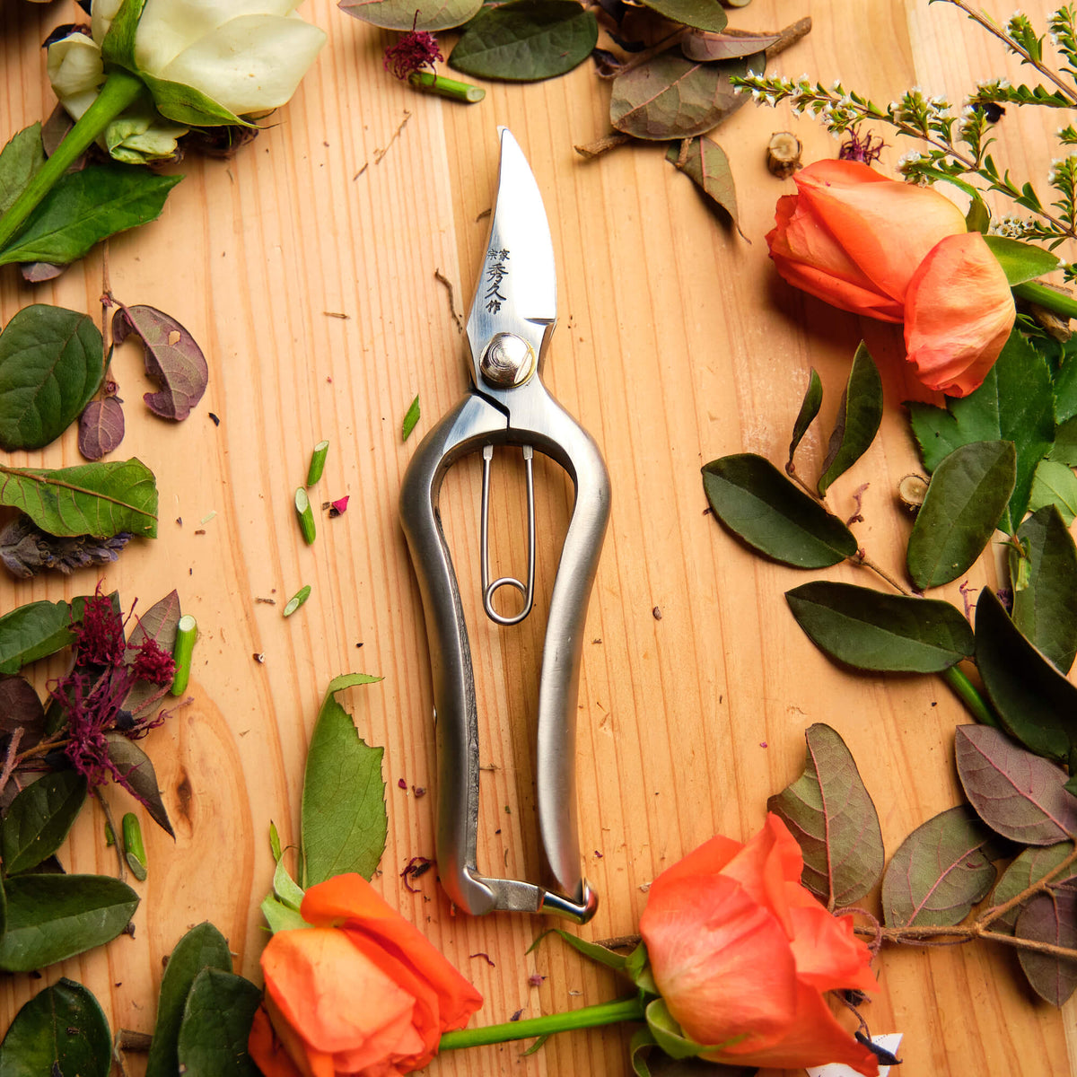 Handmade Japanese Stainless Steel Budding Snips - 200mm – Japanese ...