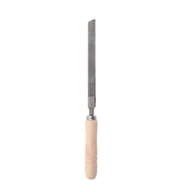 Wood File - Fine Flat 150mm - White Oak Handle – Japanese Tools Australia